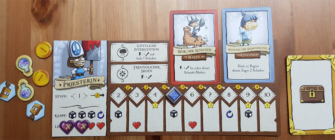 Munchkin Dungeon - Rezension - Brettspielpoesie