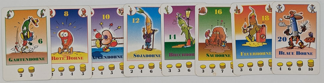 Bohnanza - Vorher / Nachher - Brettspielpoesie