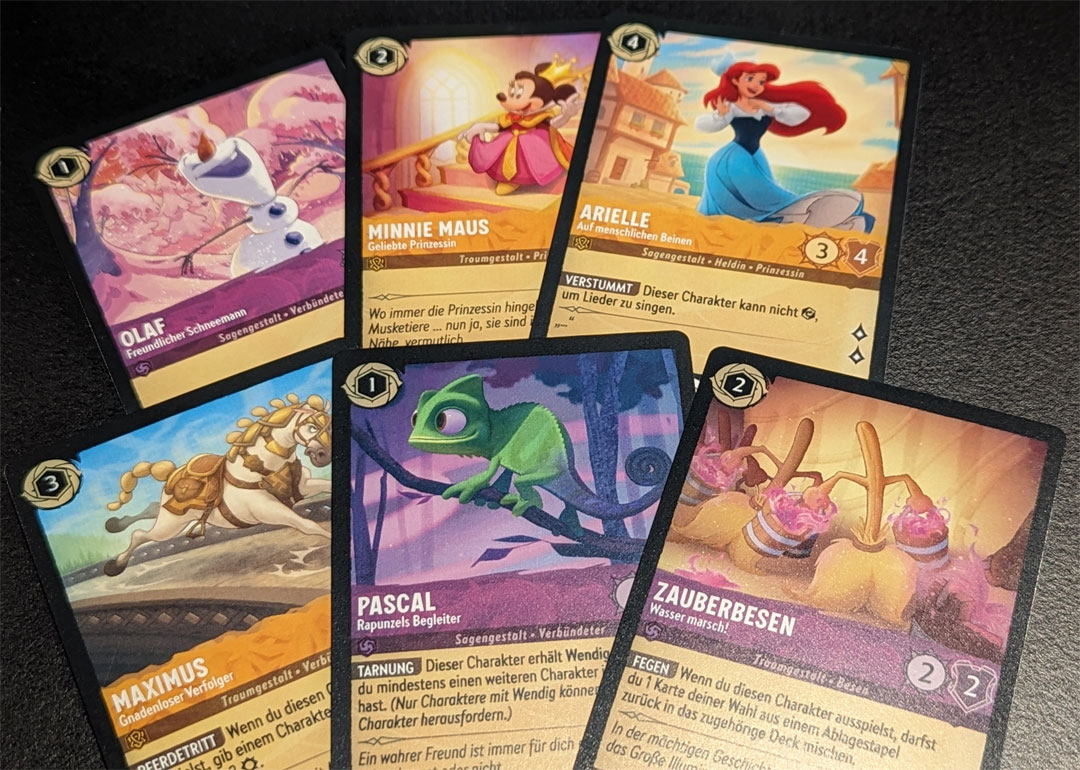 Disney Lorcana - Brettgeschichte - Brettspielpoesie